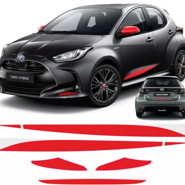 Toyota Yaris Hybrid - Etsy