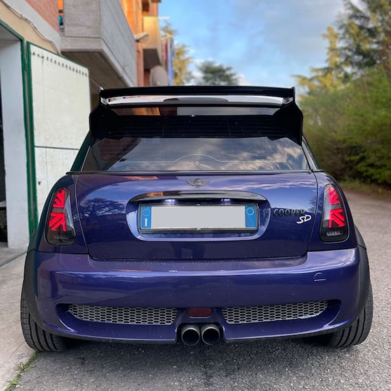 Mini R50 R52 R53 Cooper S / JCW Aero Rear Bumper Grill Inlays - Etsy Norway