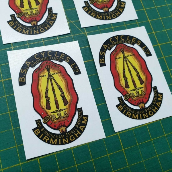 Bsa Decals - Etsy