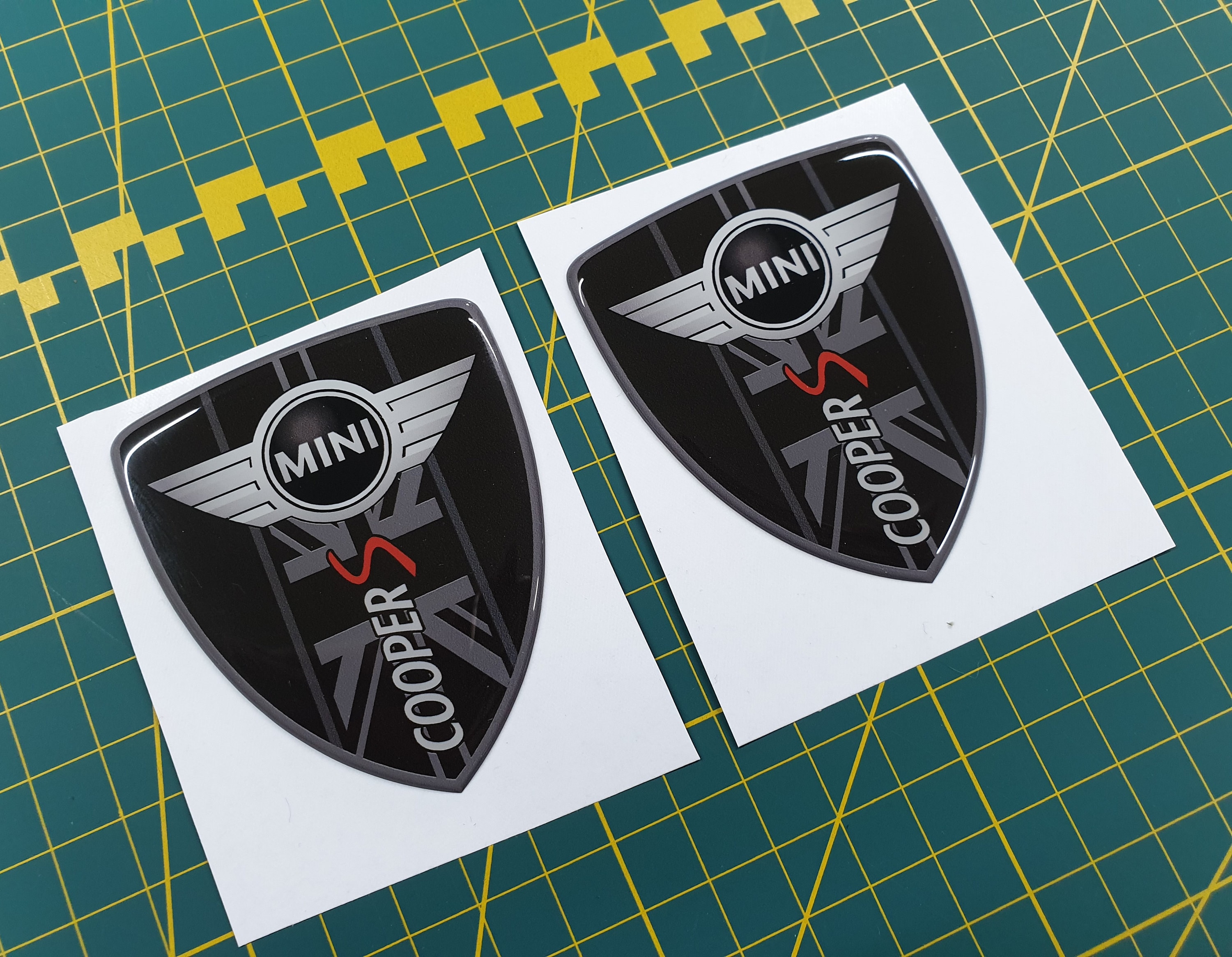 Mini Cooper Badges