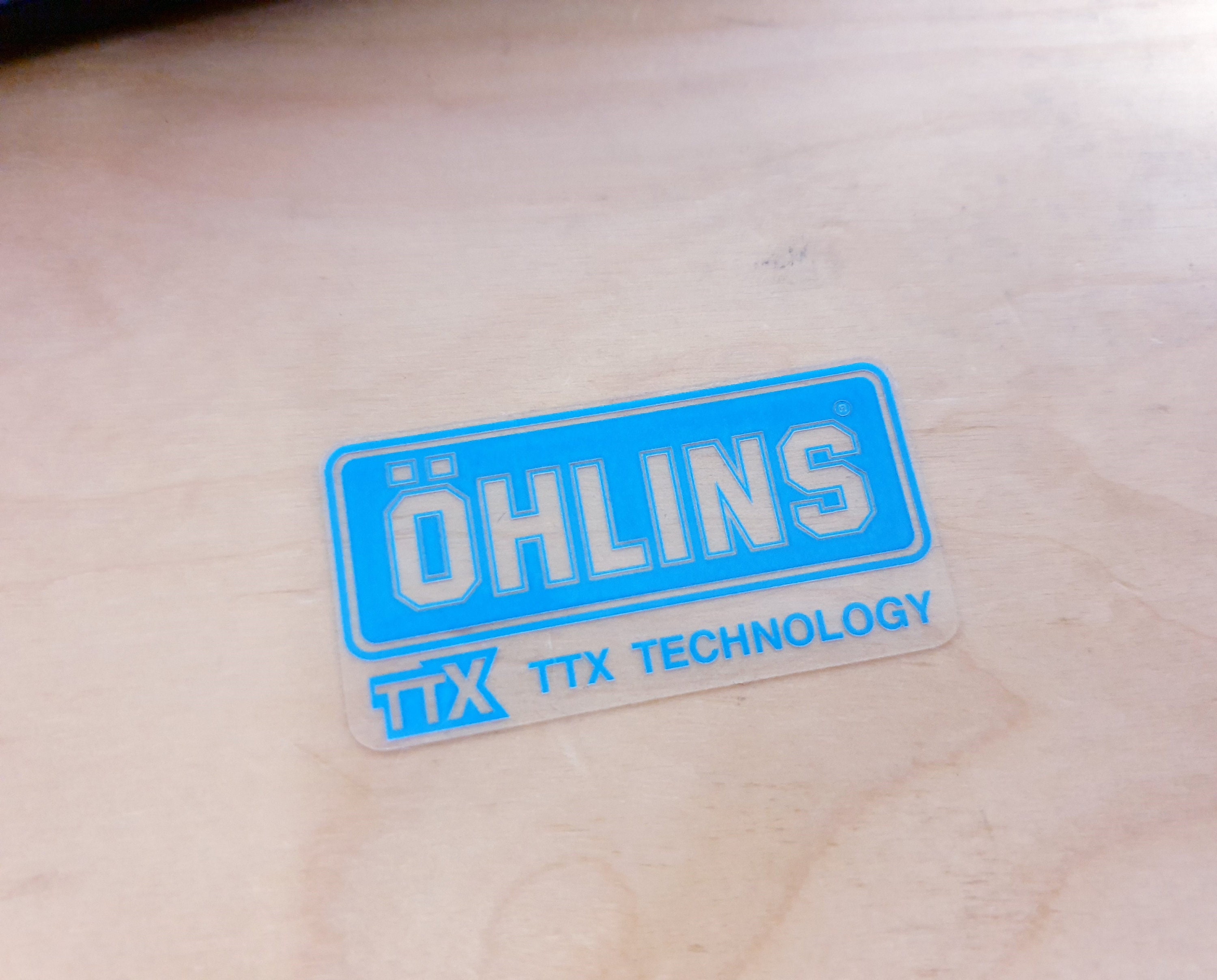 Ohlins Replacement TTX Gas Shock Stickers Decals Stickers Transfers ...