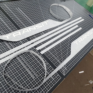 Transit Custom / Camper Upper Side Stripes / Stickers Exact Correct ...
