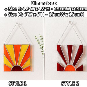 Glass Sun Art, Sunshine Art Glass, Sun Ornament, Window Decoration ...