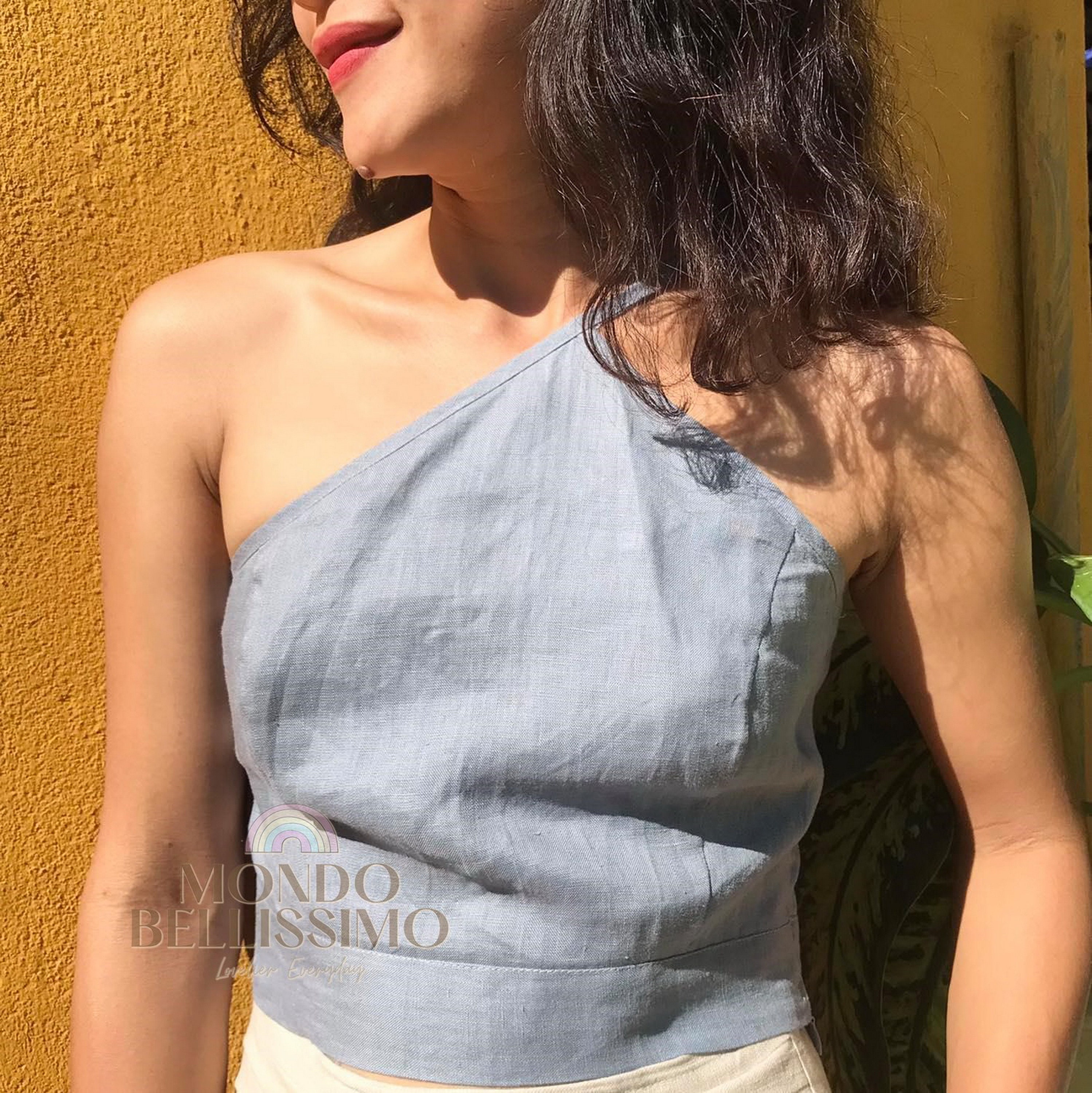 Custom Linen Top White Linen Bralette Linen Clothing Sexy | Etsy