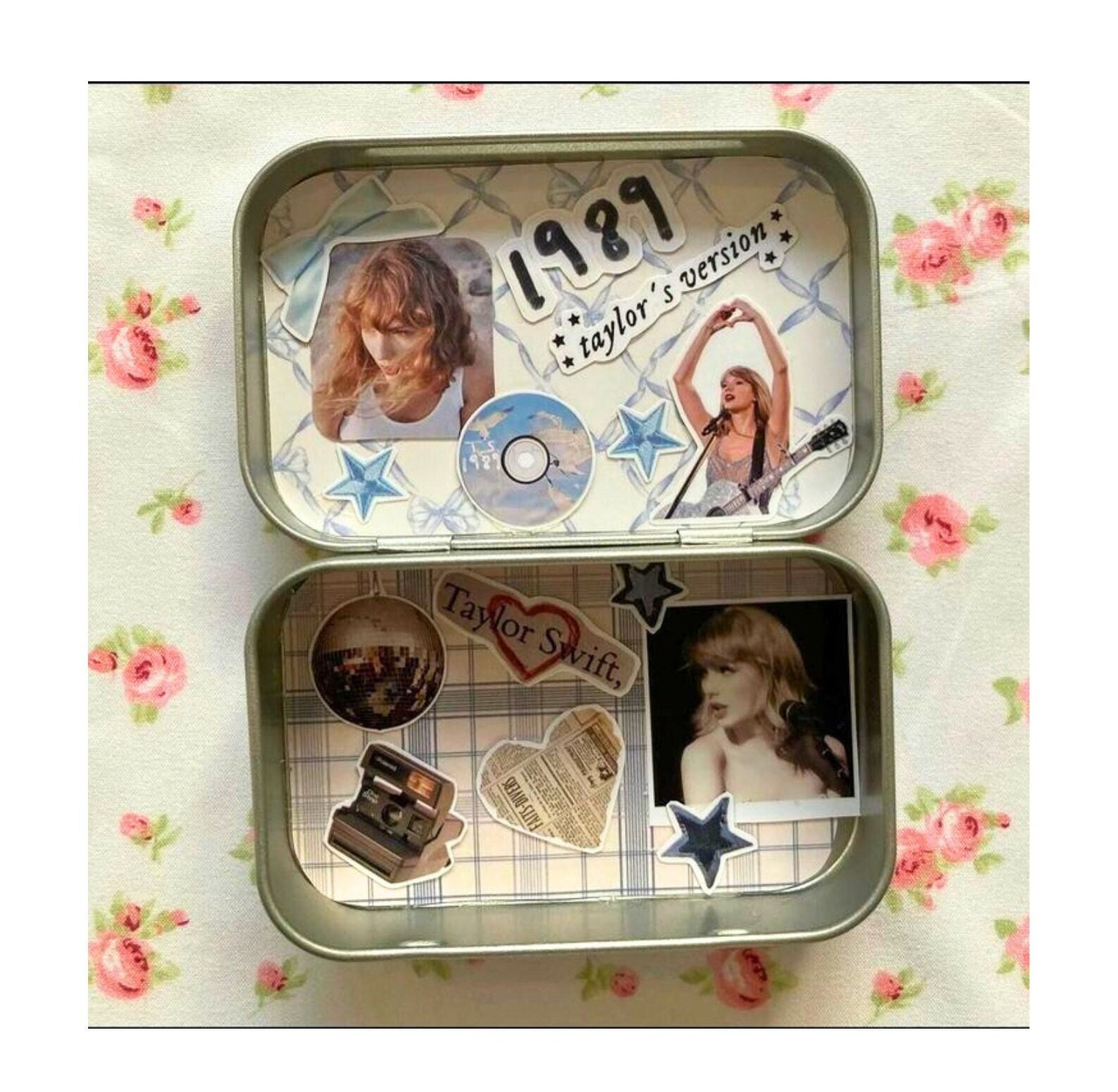 Altoids Wallet Famous People and Television Series, Altar Metal Box ...