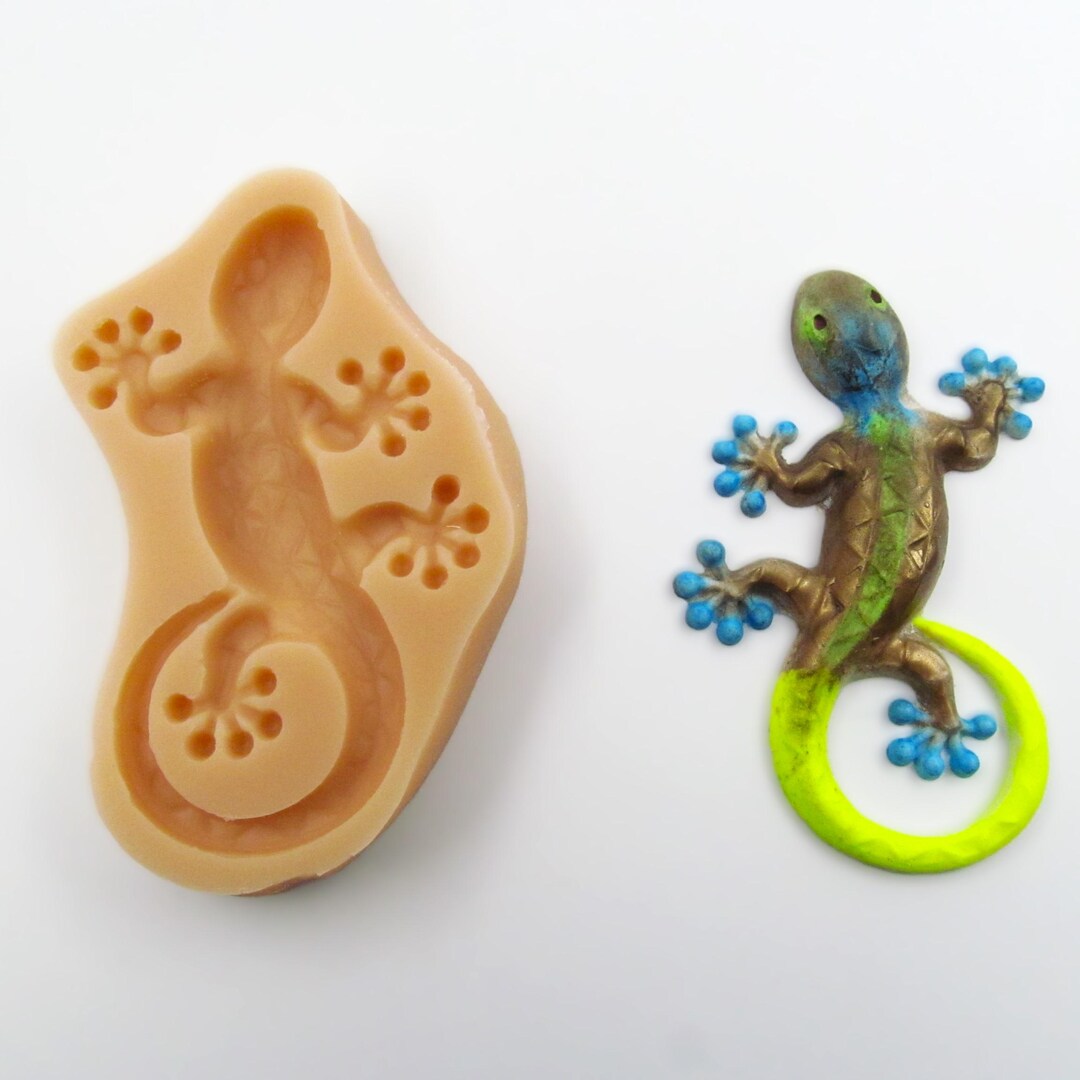 3D Lizard/ Gecko/ Salamander Food Grade Silicone Mold - Etsy