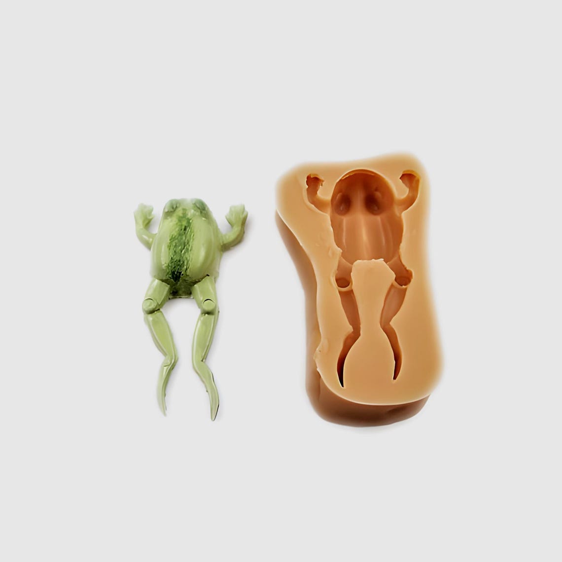 3D Bolted Frog Food Grade Silicone Mold - Etsy