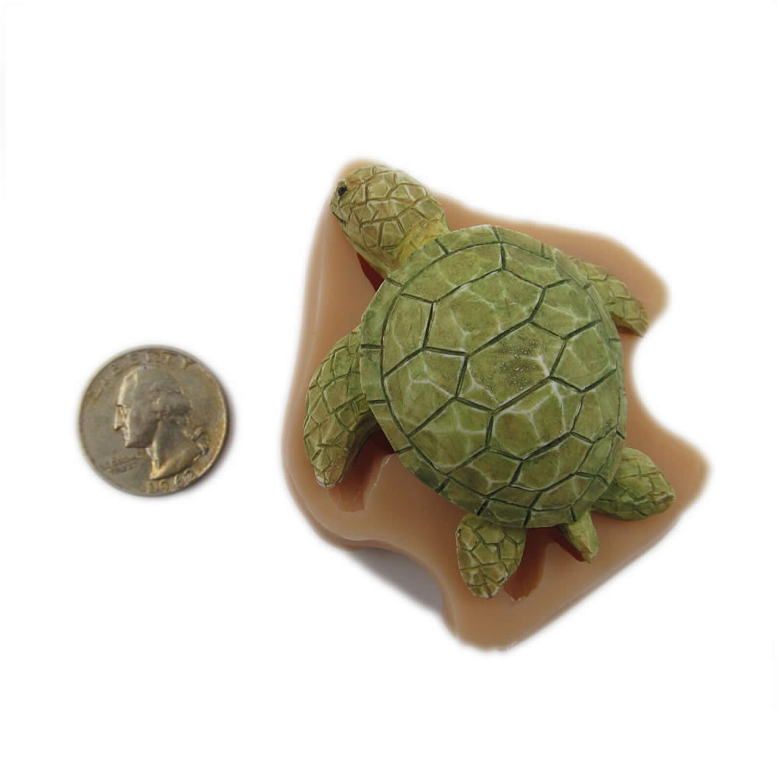 Sea Turtle 2 tilted Head Food Grade Silicone Mold - Etsy