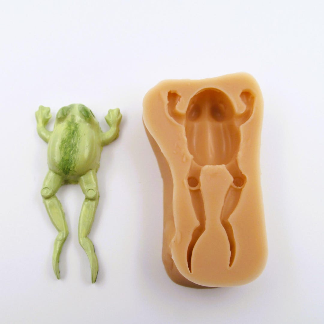 3D Bolted Frog Food Grade Silicone Mold - Etsy