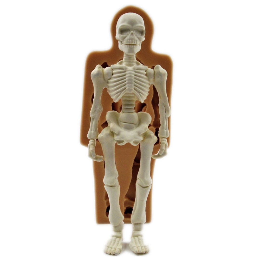 3D Large 7 Inches Long Skeleton Food Grade Silicone Mold - Etsy