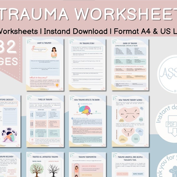 The Polyvagal Theory Worksheets,nervous System Regulation, Psychology ...