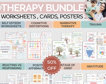 Therapy Worksheets - Etsy