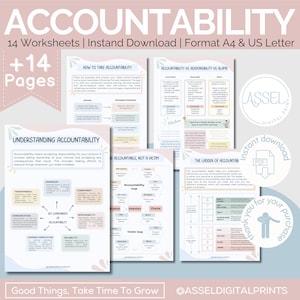 Accountability Worksheets, Responsibility Worksheets, Couples Therapy ...