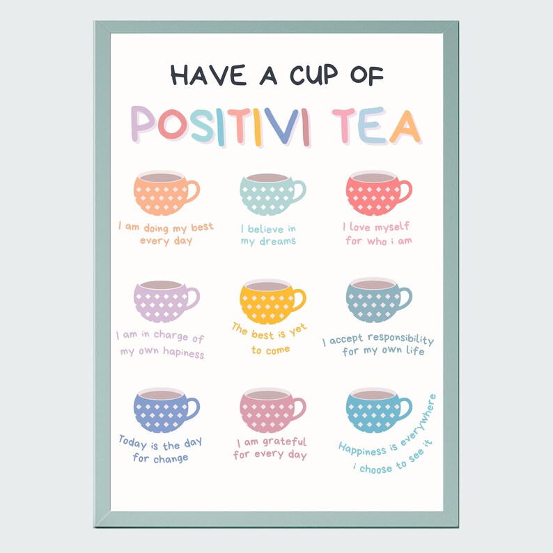 Set of 6 Therapy Posters, School Counselor Posters Social Worker Bundle ...