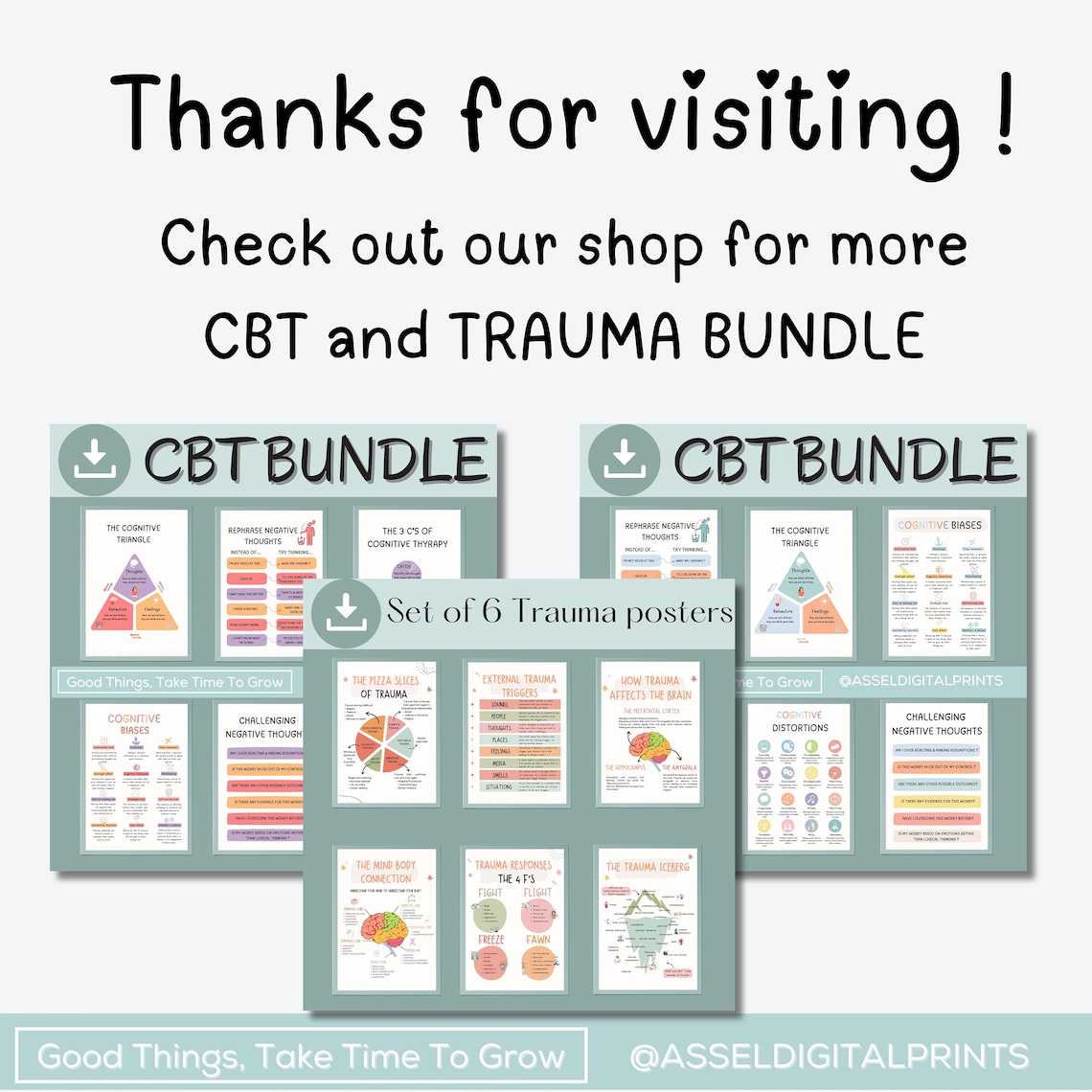 Worry Tree Worksheet, Anxiety Relief, CBT, DBT (digital Download) - Etsy