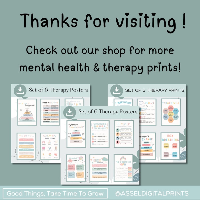 Trauma Iceberg Mental Health Poster, Therapy Tool (PDF) - Etsy