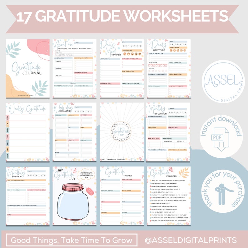 Therapy Worksheet Bundle, Self-esteem, Trauma, CBT, DBT (digital ...