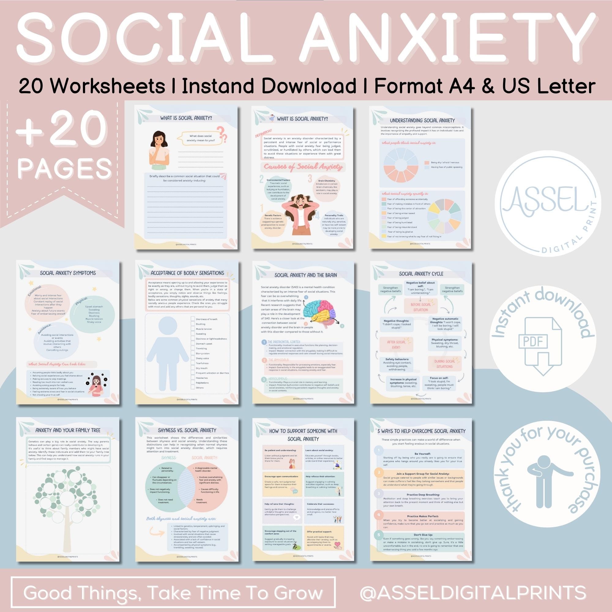 Overcoming Social Anxiety Handout Pdf
