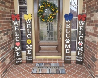 Burlap Welcome Sign | Etsy