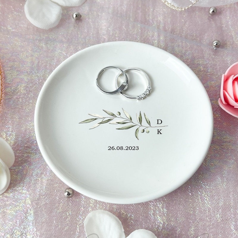 Wedding Ring Plate - Etsy