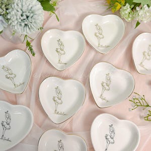 Personalized Ballet Ring Dish, Ballet Dancer Jewelry Dish With Name ...