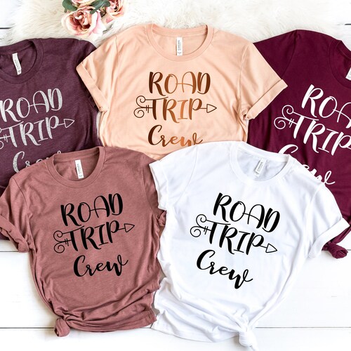 Road Trip Crew Shirts Family Vacation Shirt Traveling - Etsy