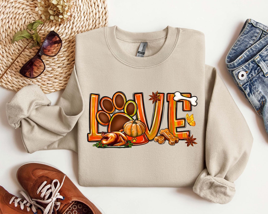 Fall Paws Shirt, Dog Paw Fall Vibes Shirt, Fall Season Shirt, Dog Lover ...