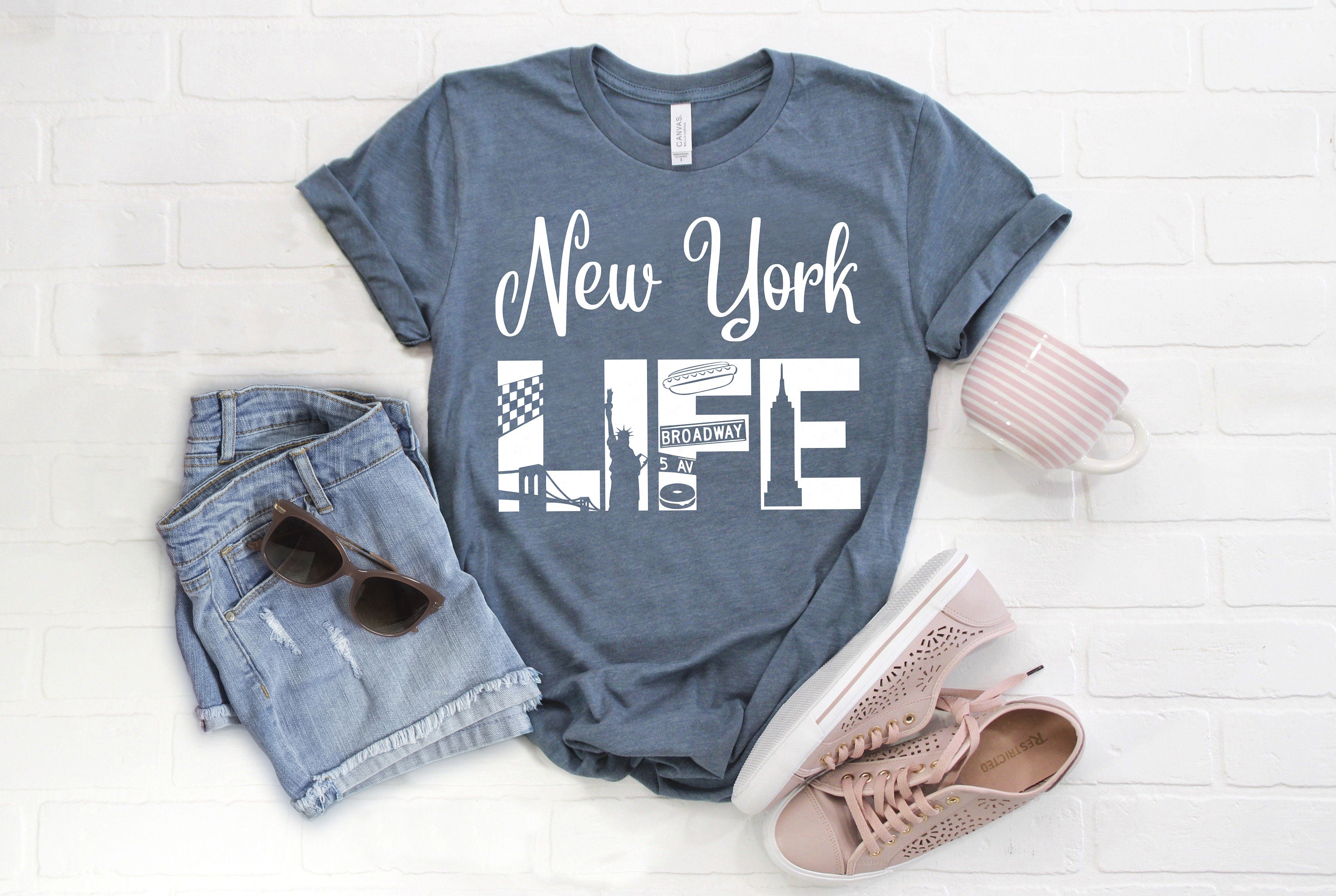 New York Shirt New York City Shirt New York T-shirt East | Etsy