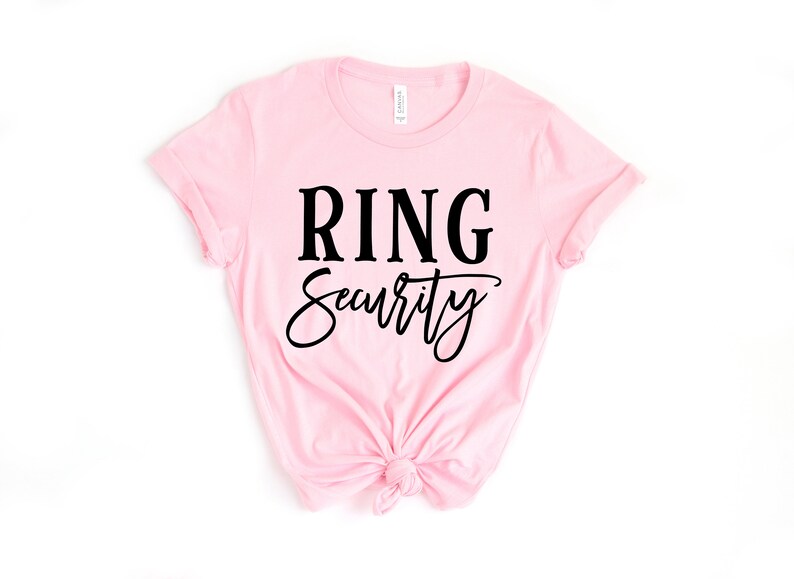 Ring Security Shirt, Ring Bearer Gift, Ring Security, Ring Bearer T ...