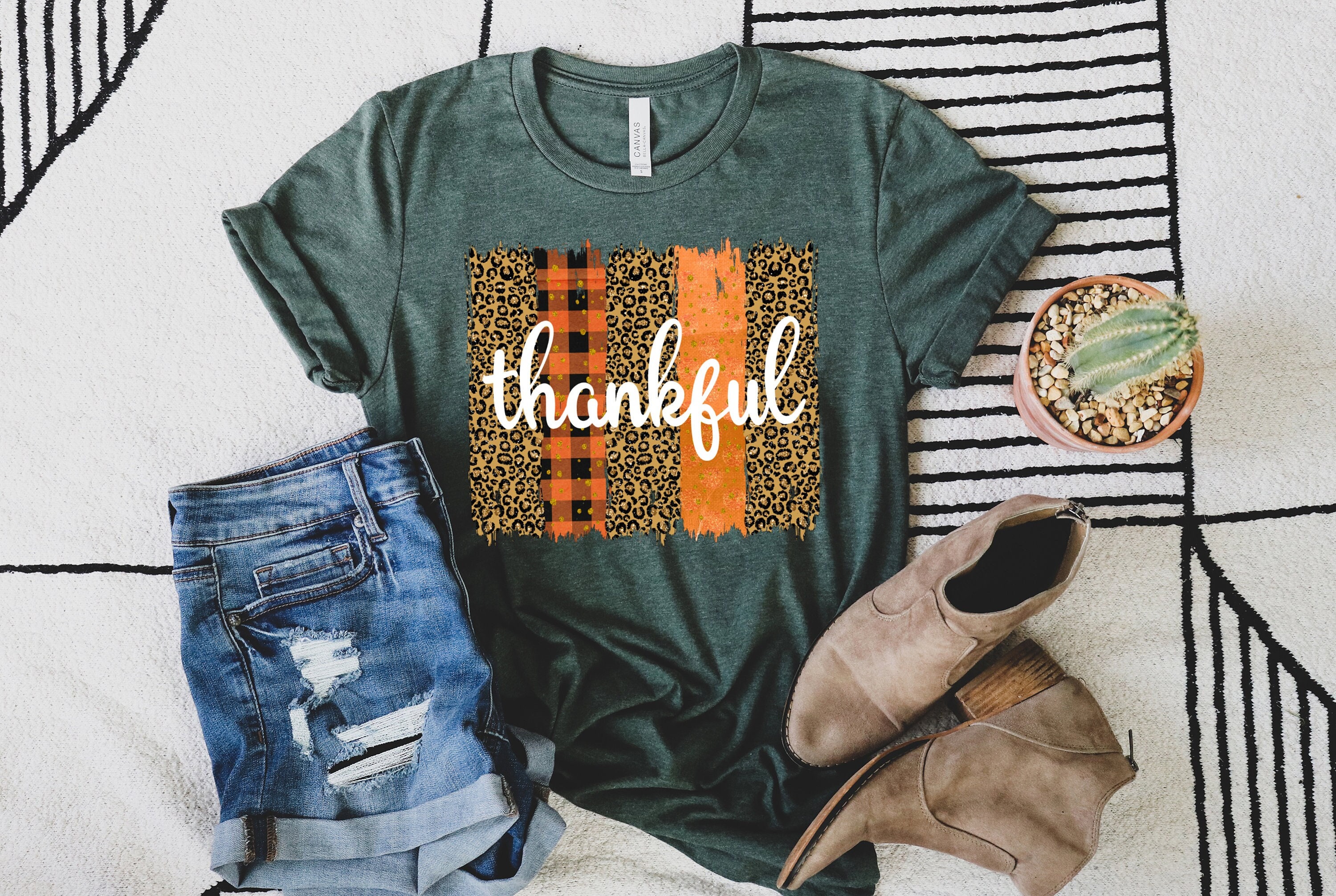 Thankful T Shirt Thankful Shirt Thanksgiving T Shirt Fall T - Etsy