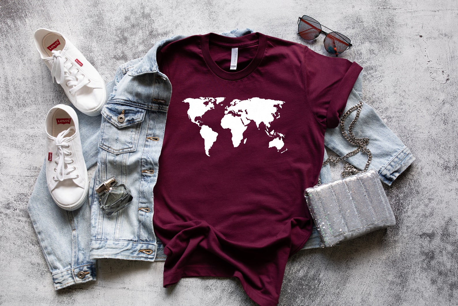 World Map Shirt Travel Shirt Traveler Gift Travel Lover | Etsy