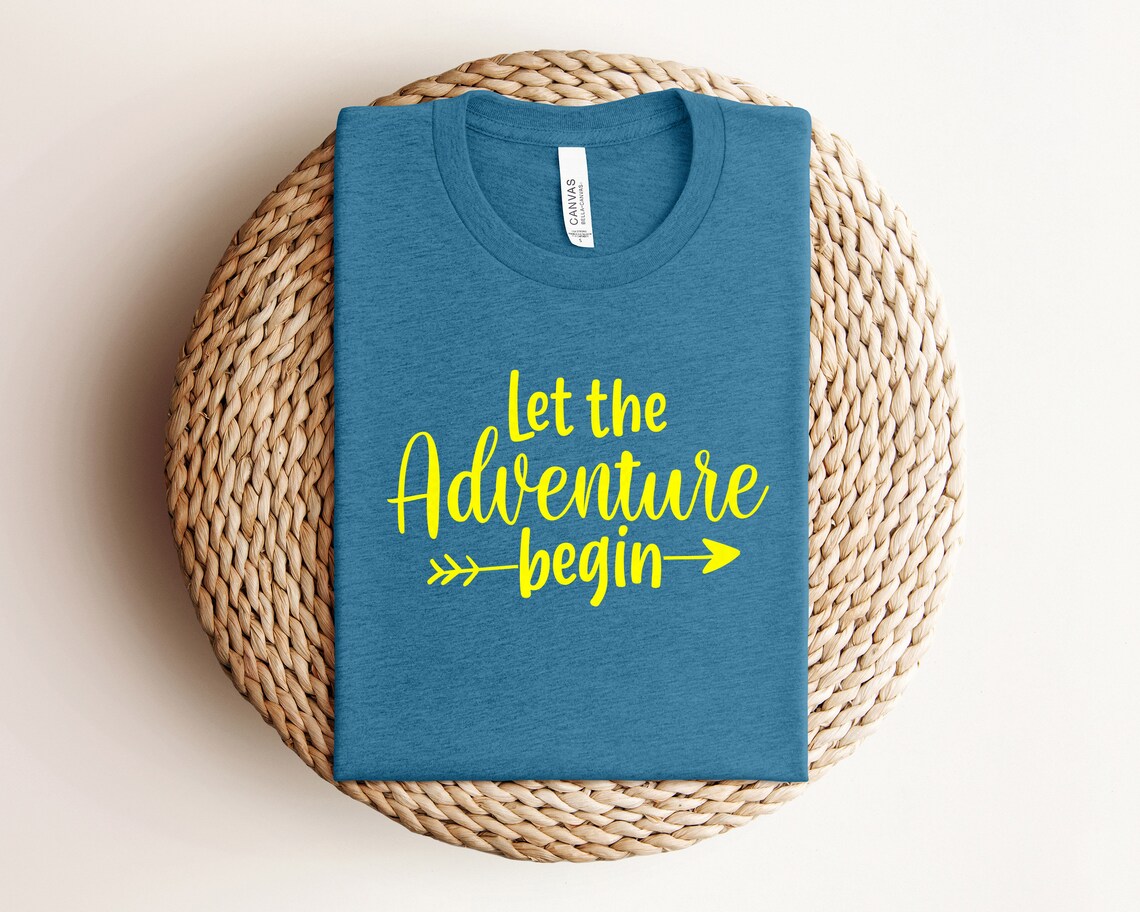 Let the Adventure Begin Shirt,camping Shirt,camping Tee,camping Gift ...