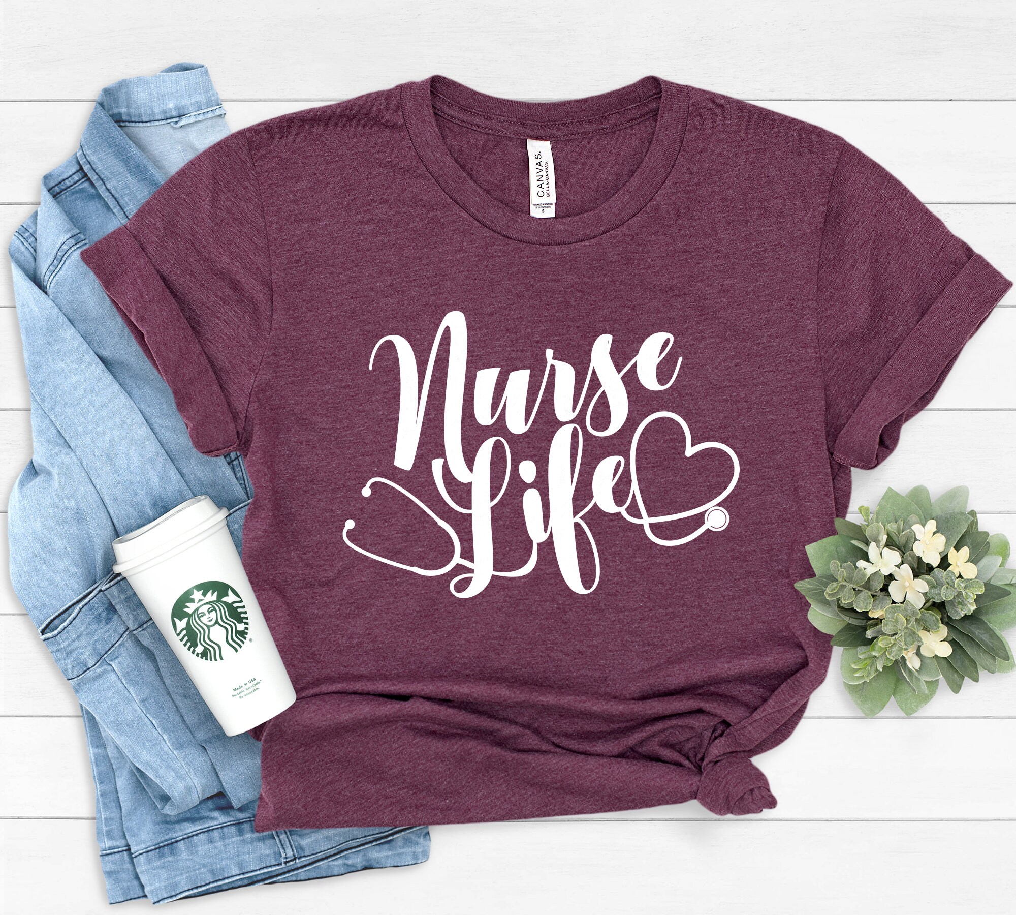 Nurse Life Shirt Nurse Life T Shirt Nurse Life Tee Shirt | Etsy