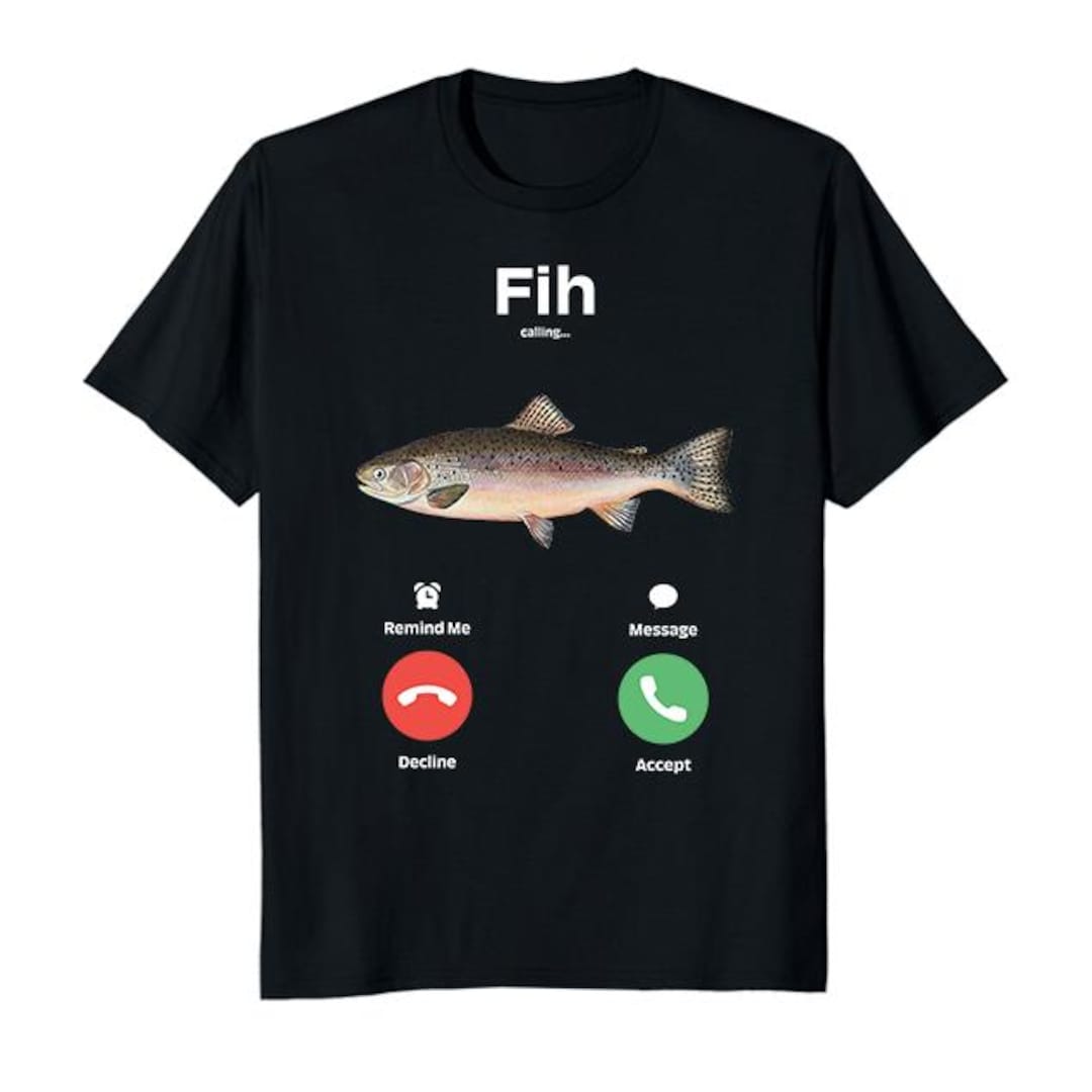 Fih Funny Misspelled Fish Meme, Fih is Calling Simple Humor - Fih Meme ...
