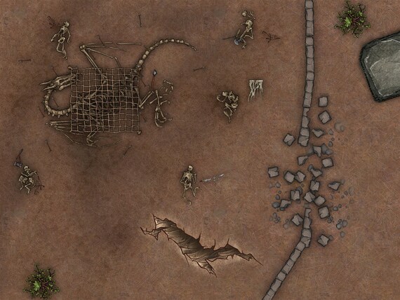 Battle Map Set 2 | Etsy