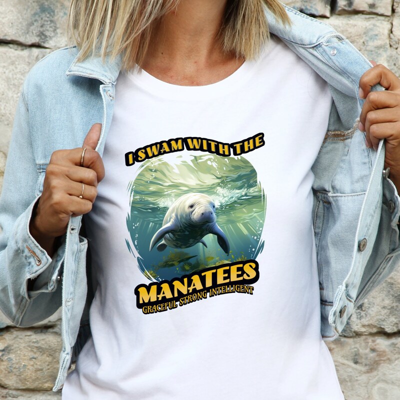 Manatee T Shirt - Etsy