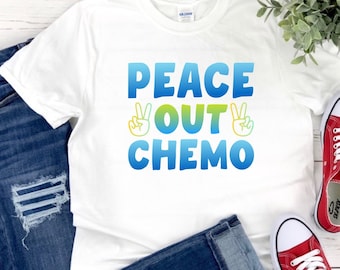 Peace Out Cancerlast Day of Treatment Chemo Ring the - Etsy