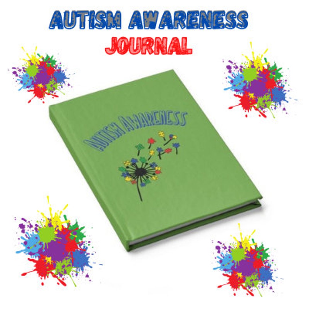 Autism Awareness Book, Autism Journal, Autism Puzzle, Teacher Note Book ...