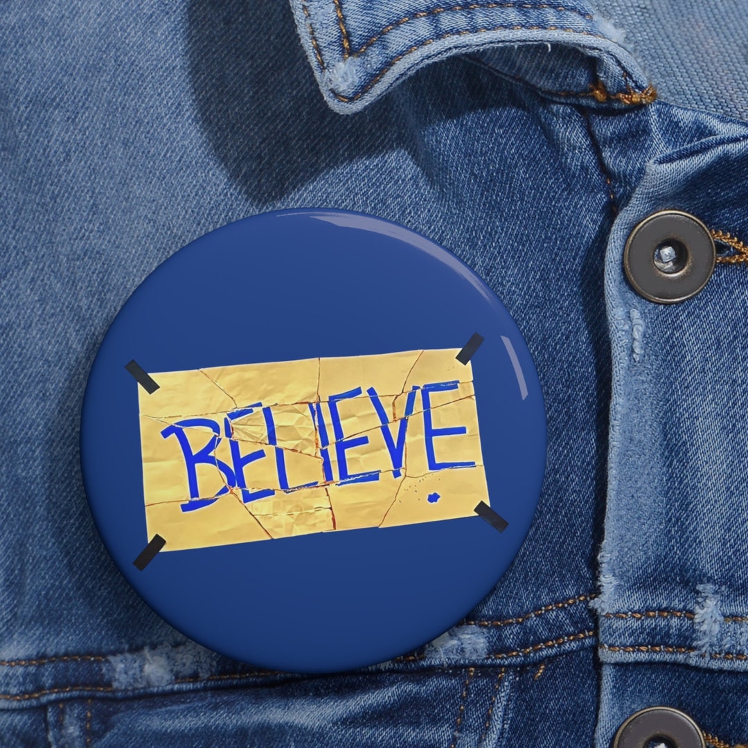 Believe Pin,believe Pin Be a Goldfish-keep Your Head Up-happiest Animal ...