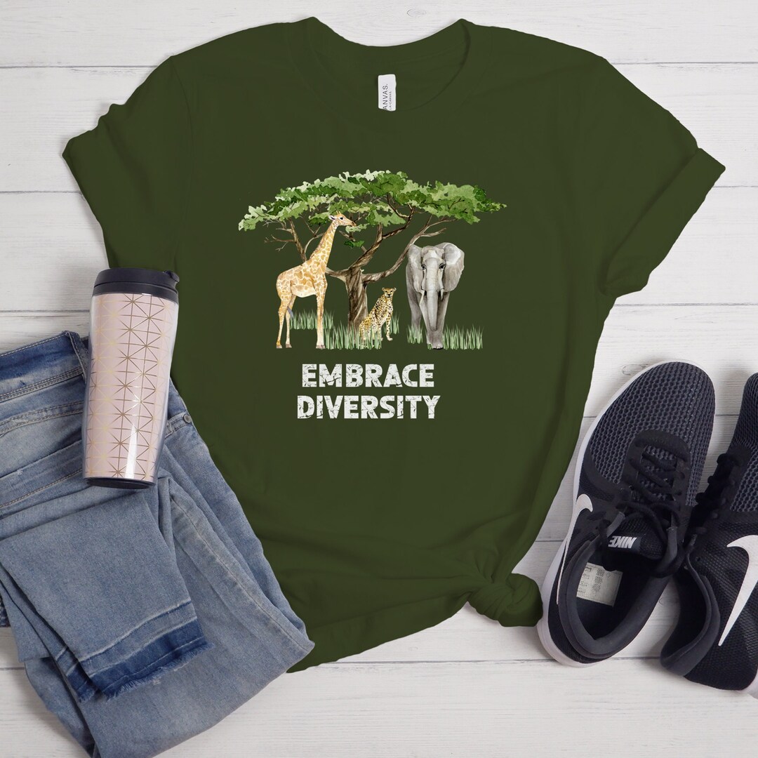 Embrace Diversity,celebrate Diversity,teacher T Shirt,inclusion Shirt ...