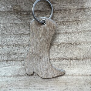 Western Bridesmaid Proposal Gift, Cowhide Boot Keychain Favor, I Do ...