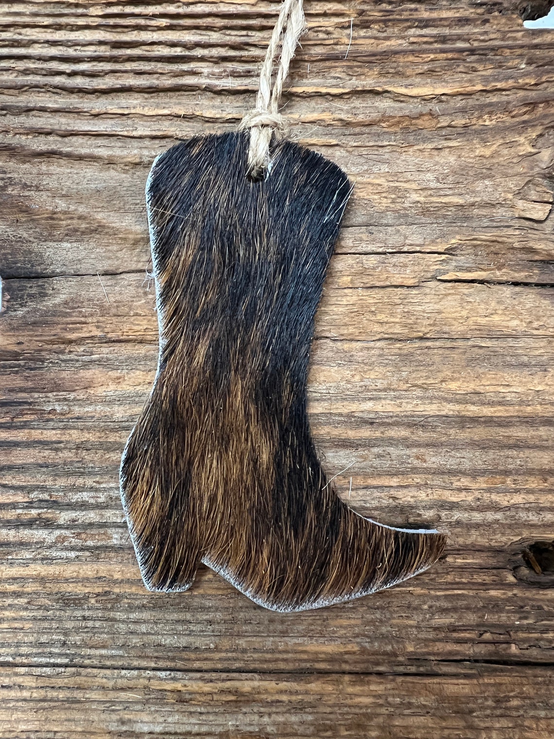 Cowboy Boot Christmas Tree Ornaments, Set of 6, Western Theme Holiday ...