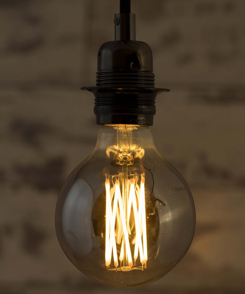 G125 Edison LED Globe Squirrel Cage Retro Vintage Filament Edison Light ...