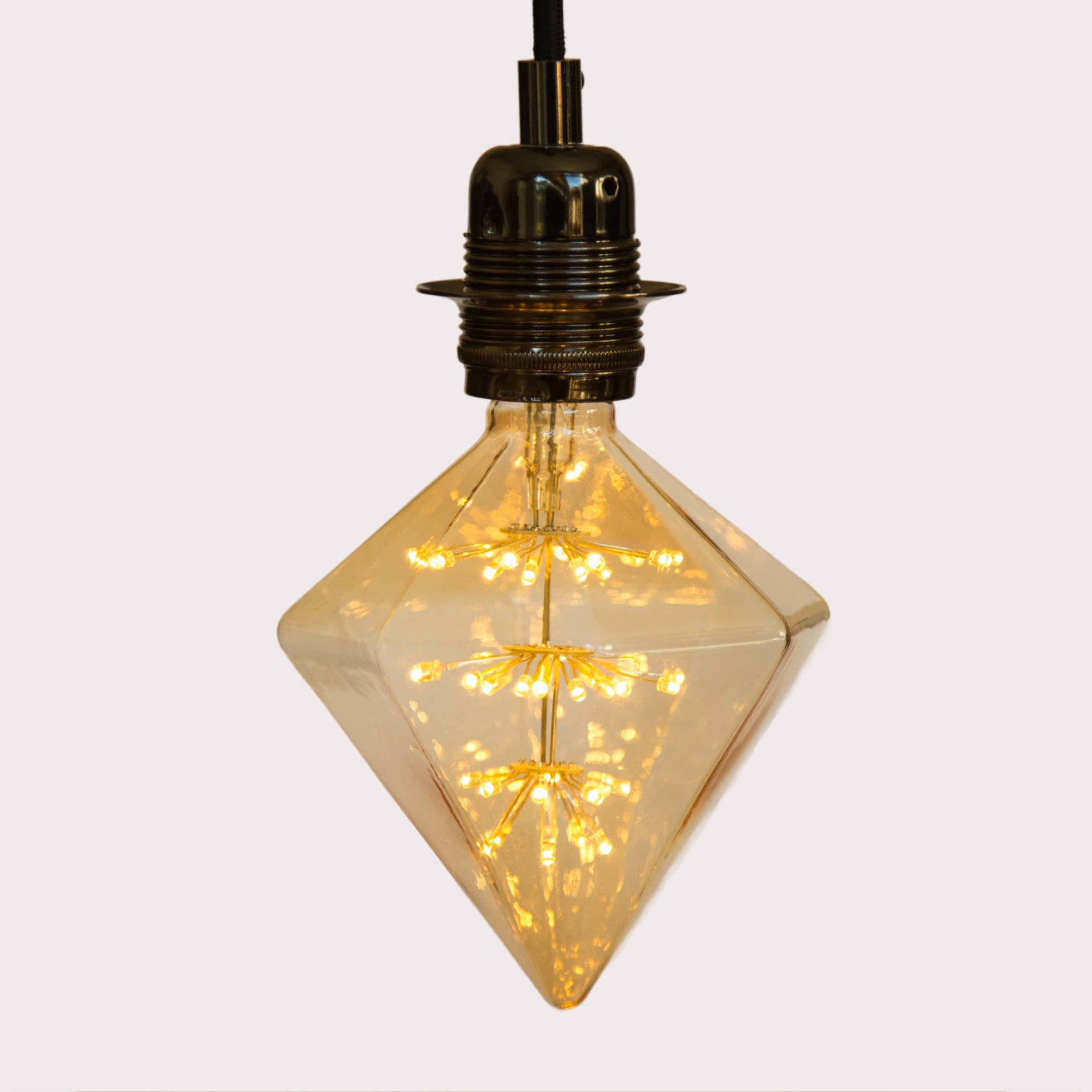 Diamond LED Bulb E27 Screw Filament / Deco Fairy Light With - Etsy