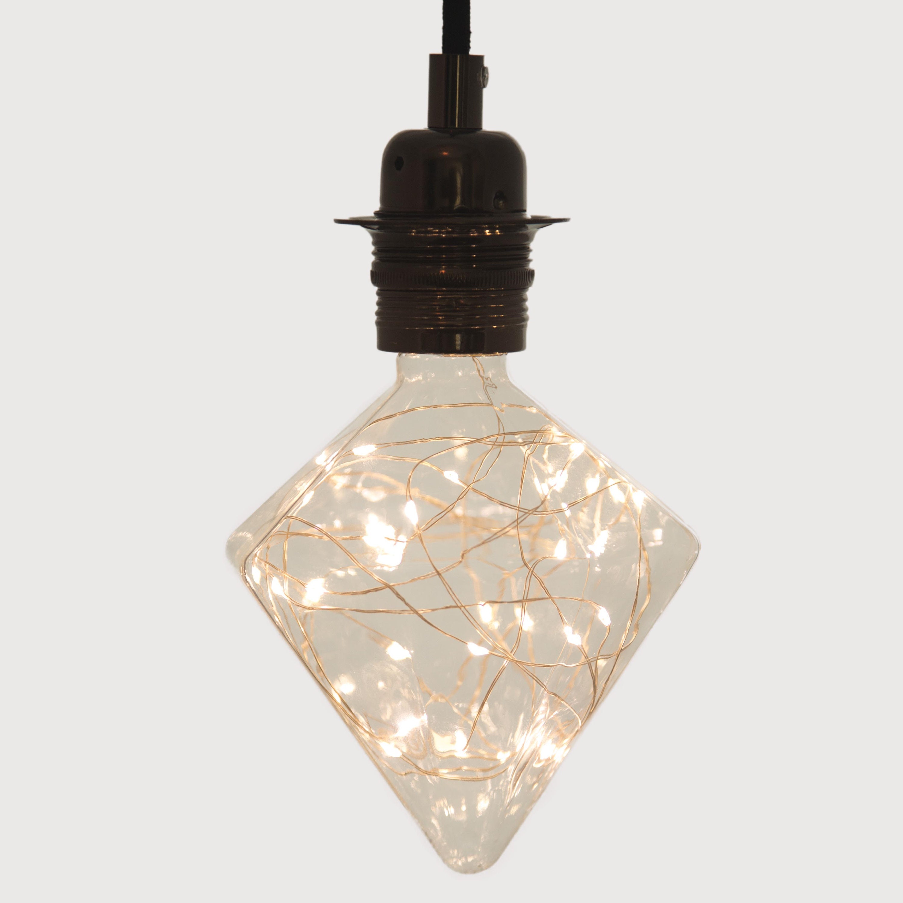 Diamond LED Bulb E27 Screw Filament / Deco Fairy Light With - Etsy
