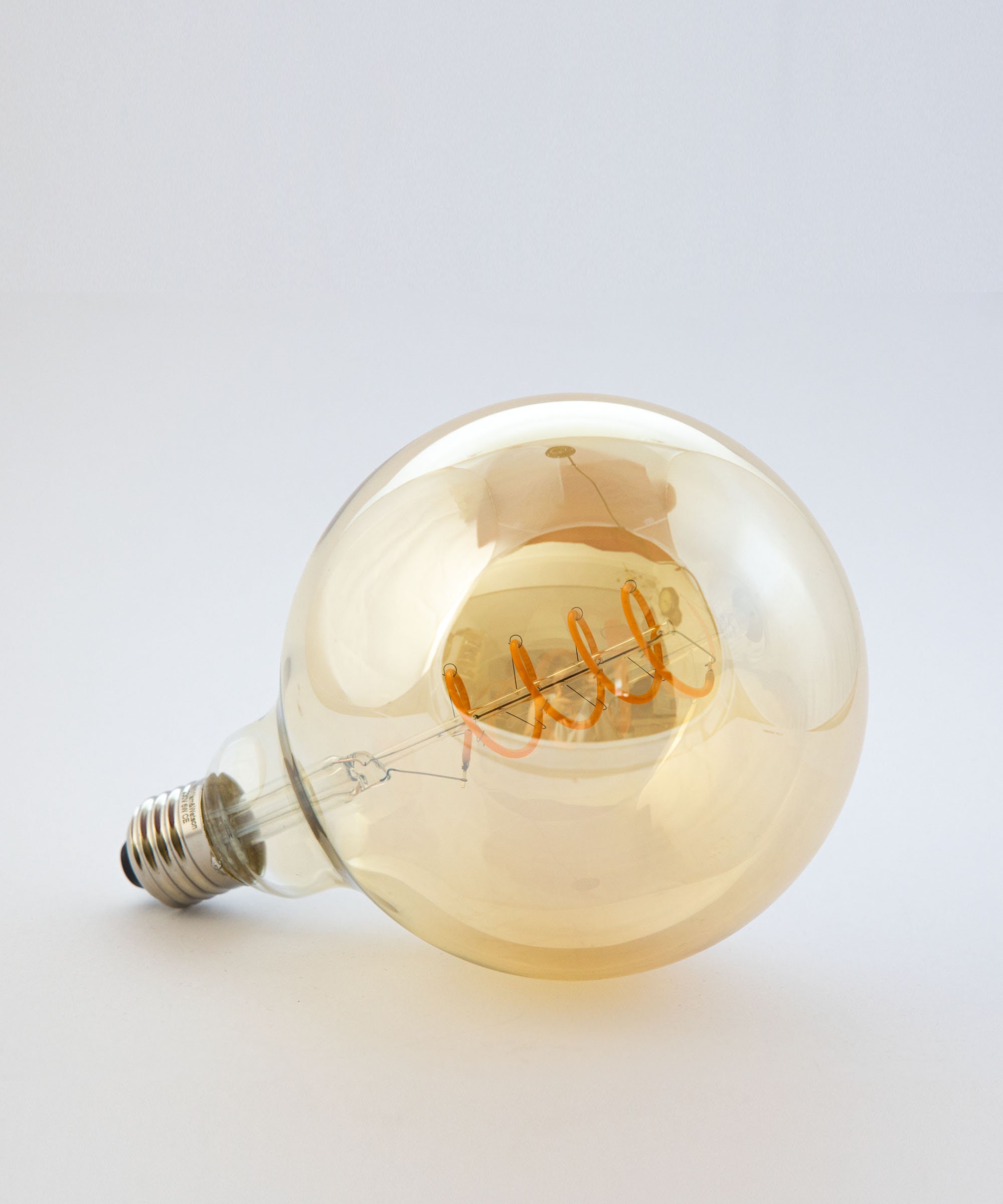 G125 Edison LED Globe Spiral Retro Vintage Filament Edison Light Bulb ...