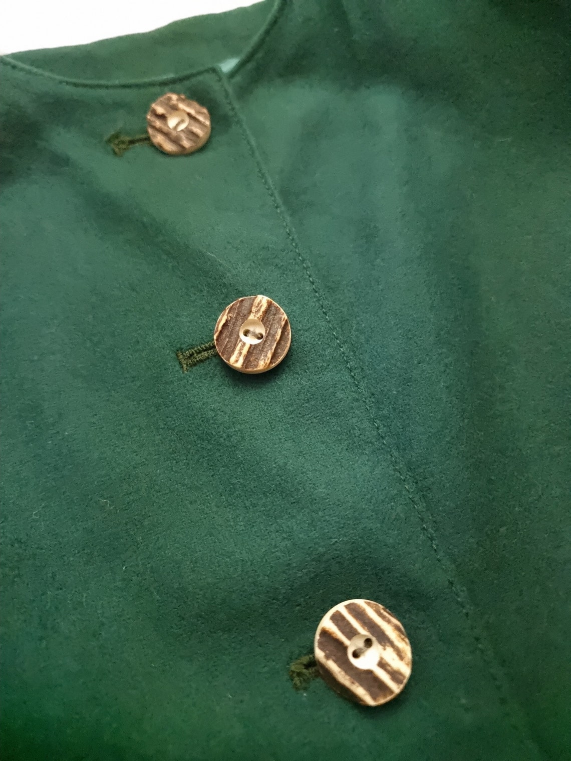 Vintage Suit Emerald Green Wool/austrian Suit Emerald Green/sunflower ...