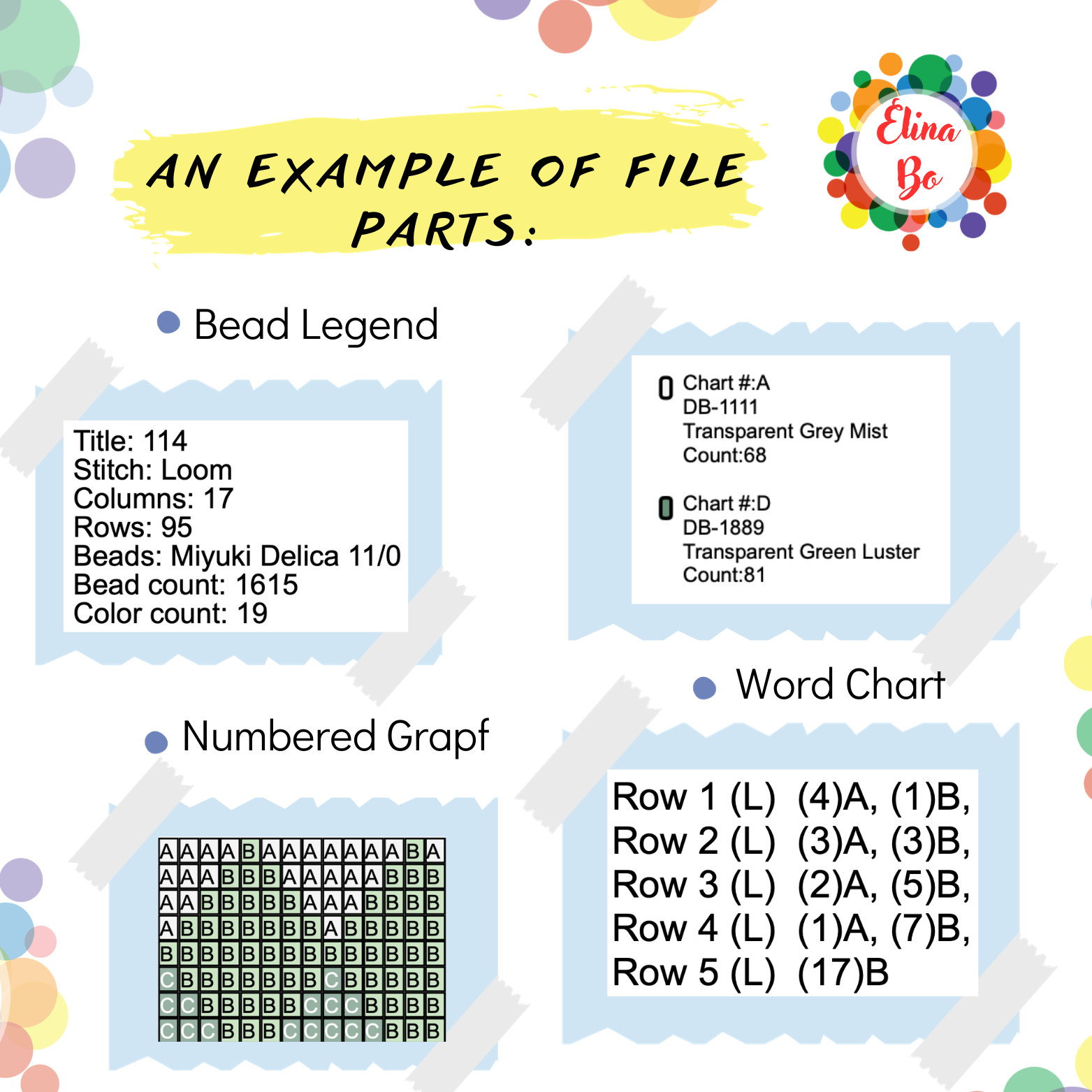 Gradient Rhombus Loom Bead Pattern for Bracelet Modern - Etsy