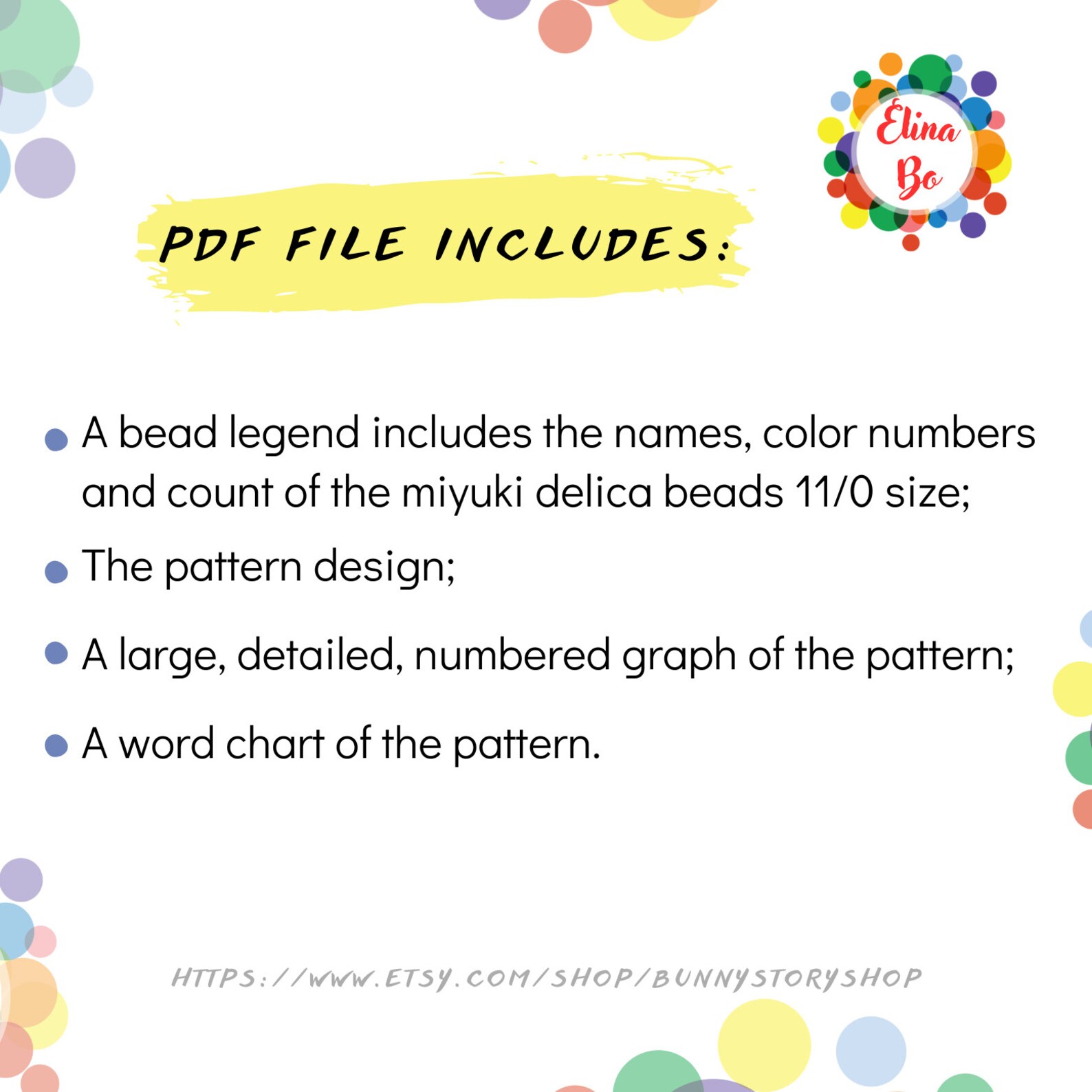 Gradient Rhombus Loom Bead Pattern for Bracelet - Modern Geometry ...