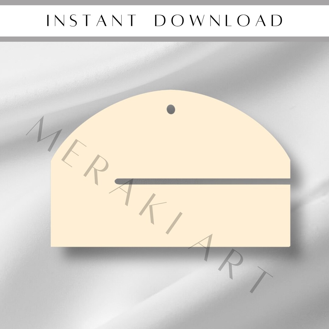 Headband Half Round Display Card Instant Download PNG-PSD Files ...